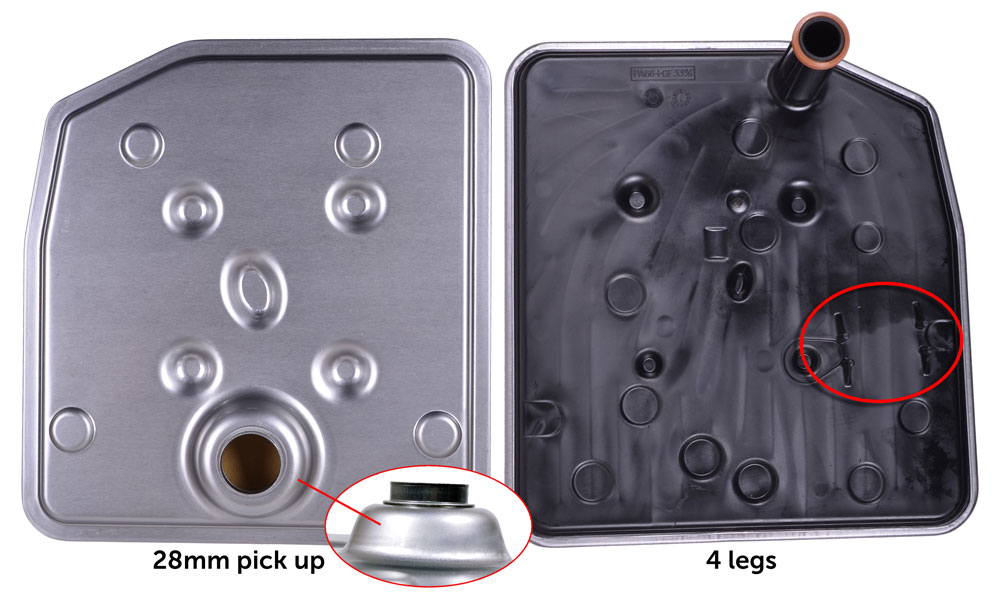 99558 - FILTER (6R80) 28mm PICK UP RANGER/BT50 | Transmissions