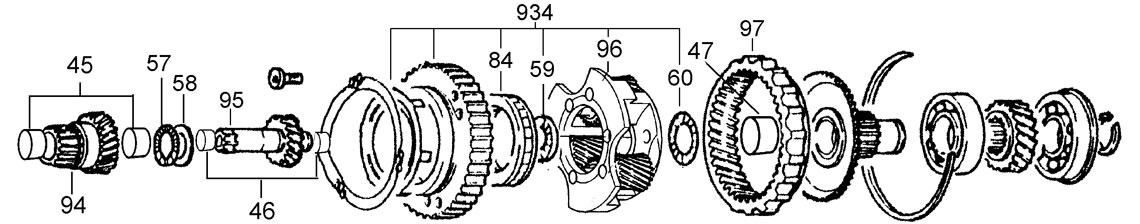 F4A32, F4A33, W4A32, W4A33 - | Transmissions