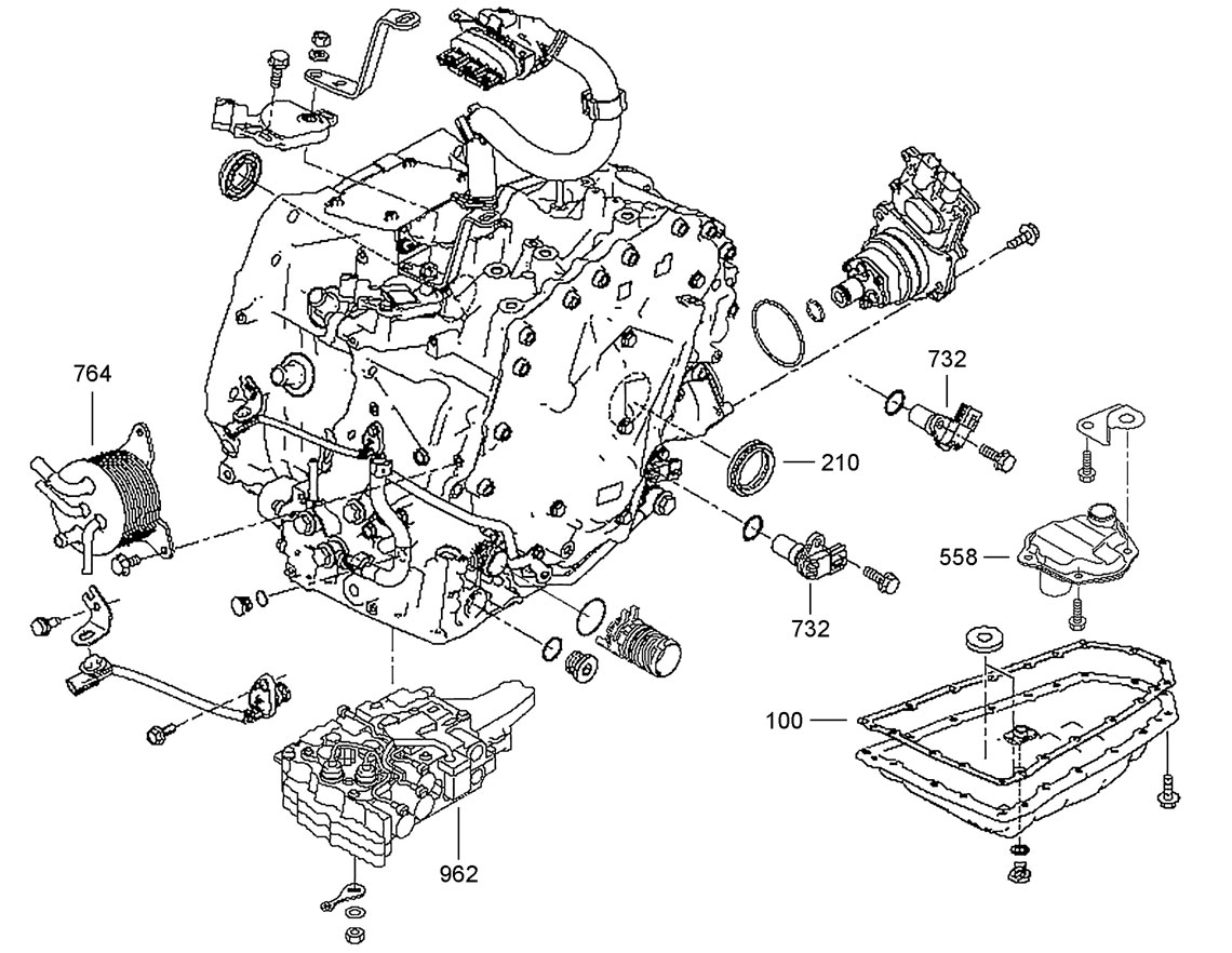 JF018E, RE0F03H, RE0F10H, CVT8 - Jatco | Transmissions